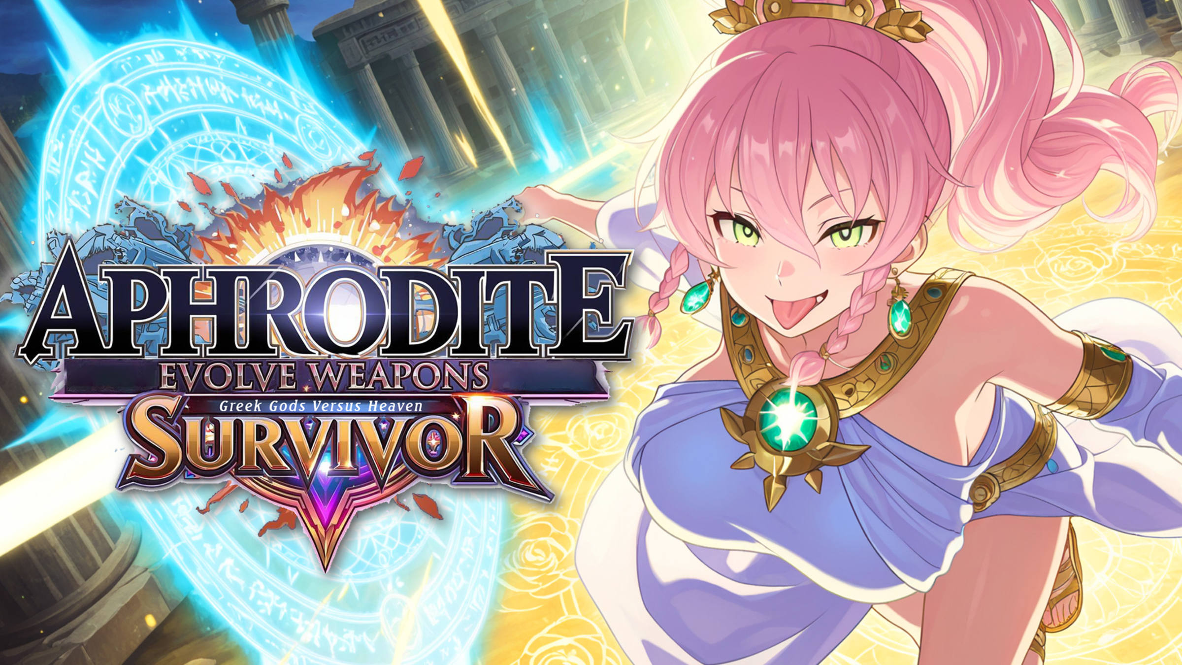 Aphrodite Evolve Weapons Survivor: Greek Gods Versus Heaven for ...