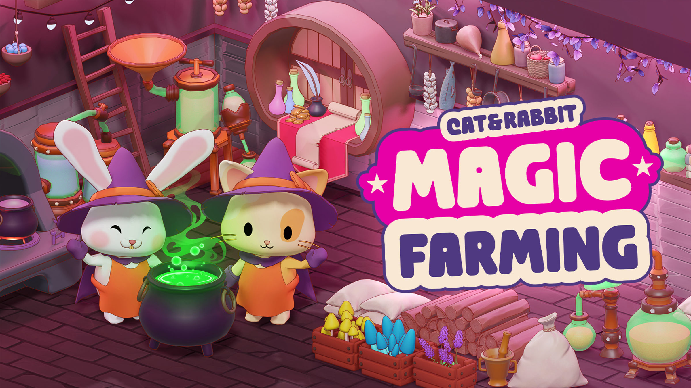 Cat&Rabbit Magic Farming for Nintendo Switch - Nintendo Official Site