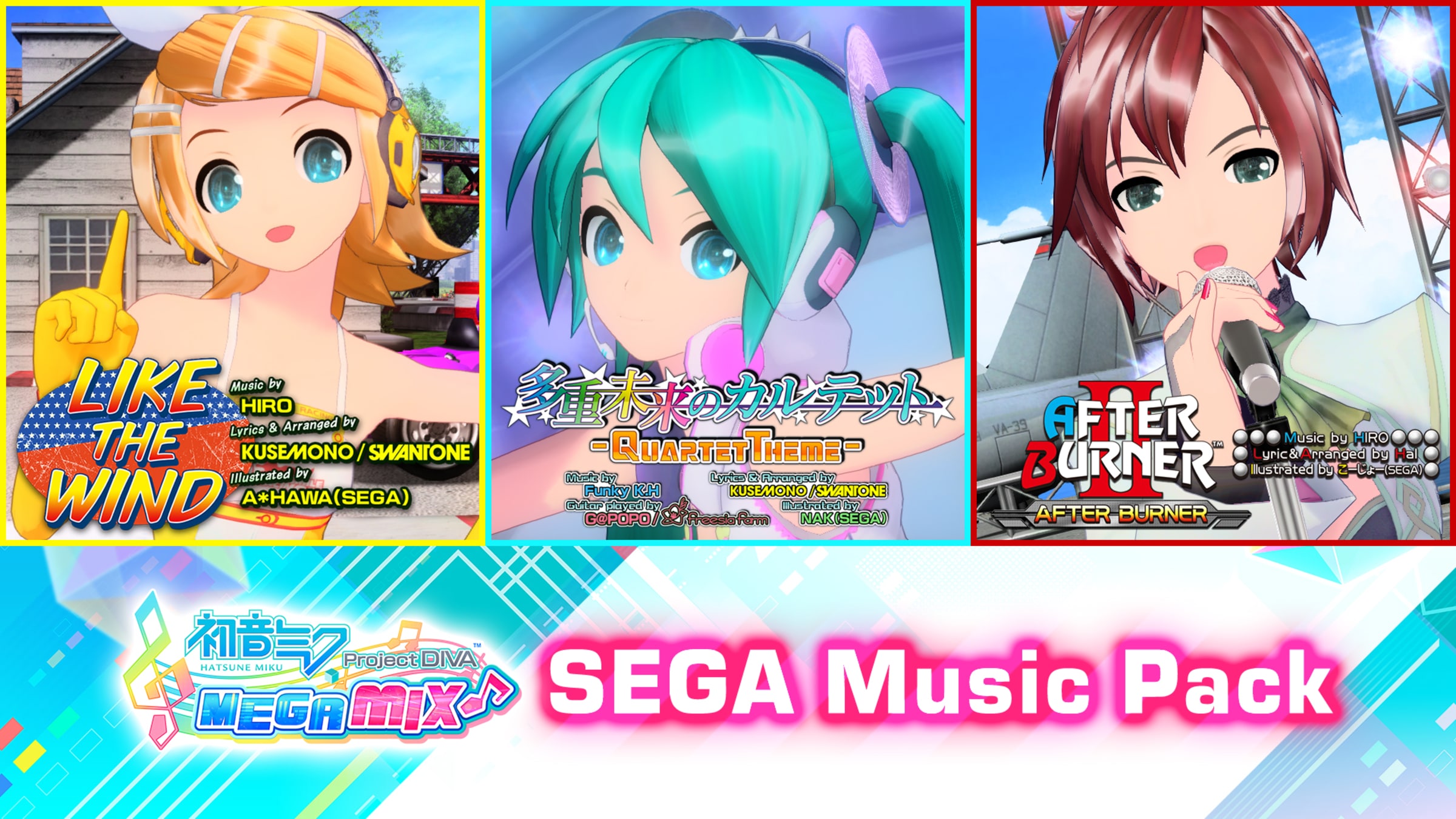 Hatsune Miku: Project DIVA Mega Mix SEGA Song Pack para Nintendo Switch ...