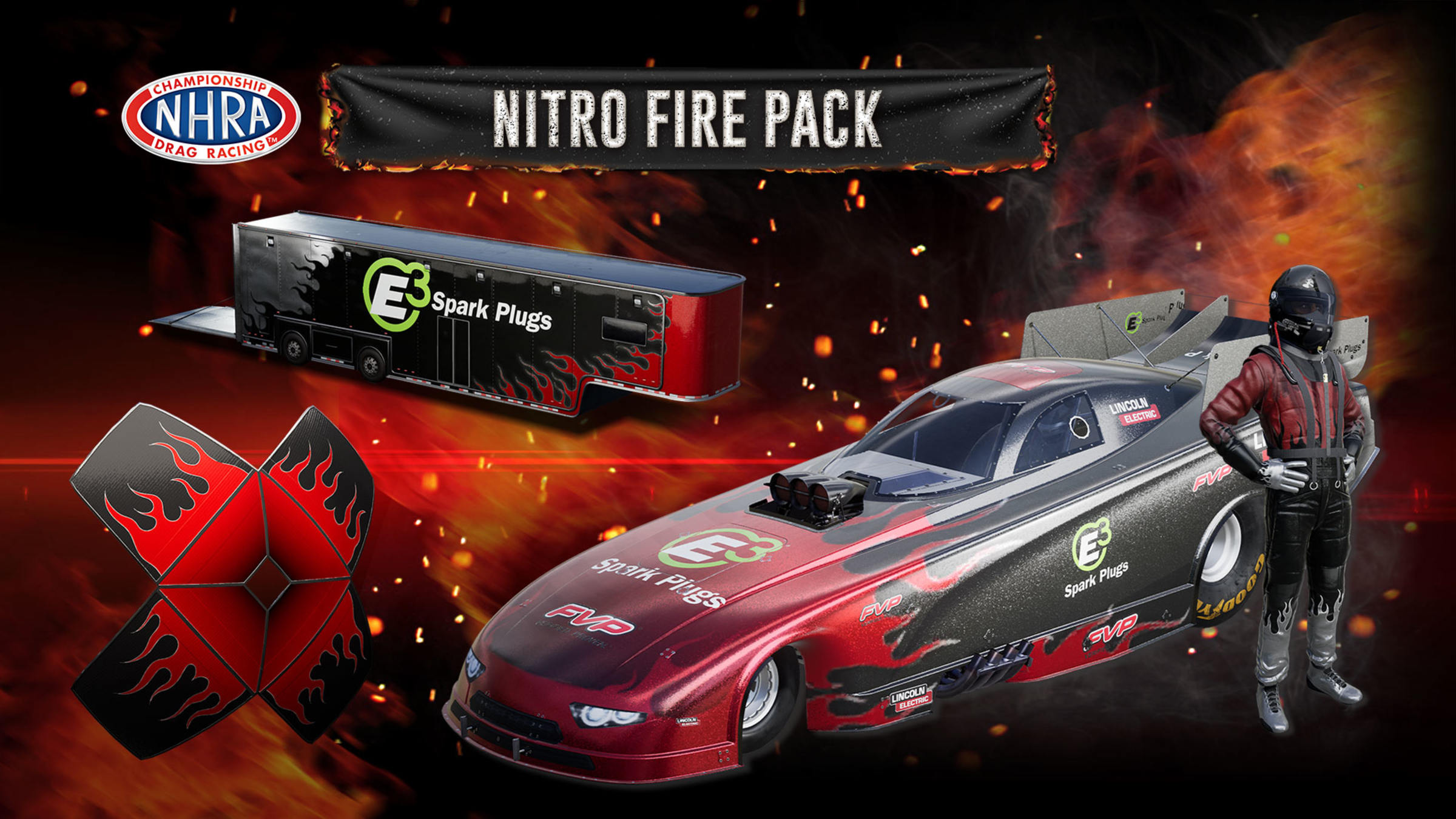 NHRA Championship Drag Racing: Speed for All - Nitro Fire Pack para ...