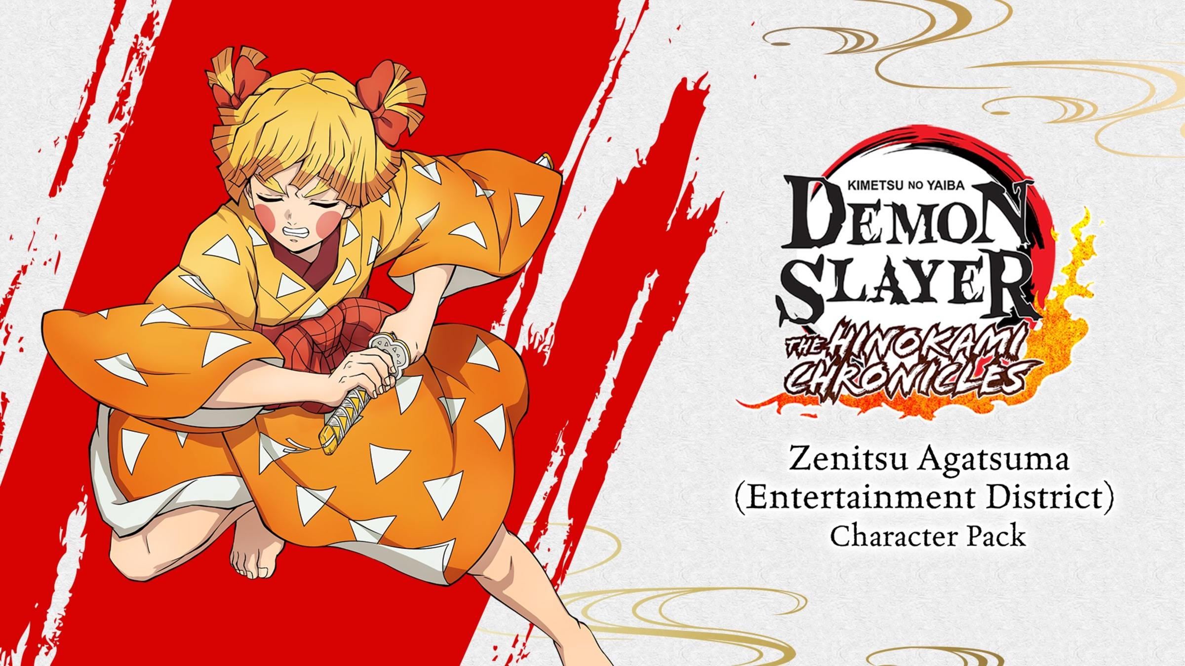 Paquete de personaje de Zenitsu Agatsuma (Entertainment District) para ...