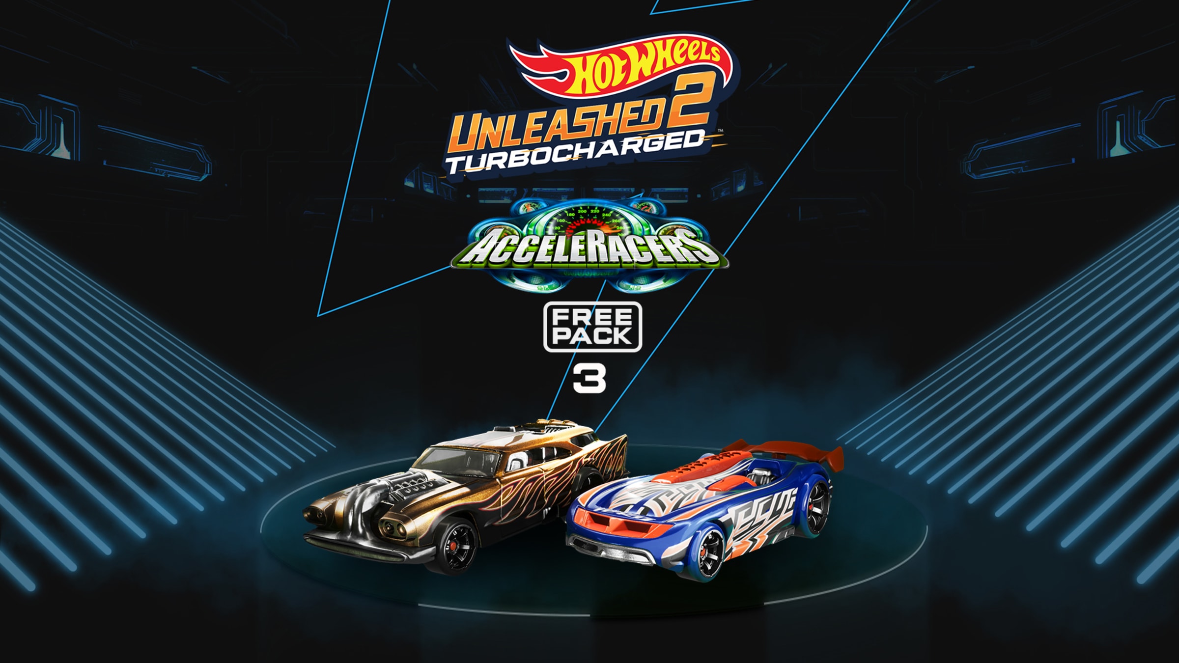 HOT WHEELS UNLEASHED™ 2 - AcceleRacers Free Pack 3 para Nintendo Switch ...