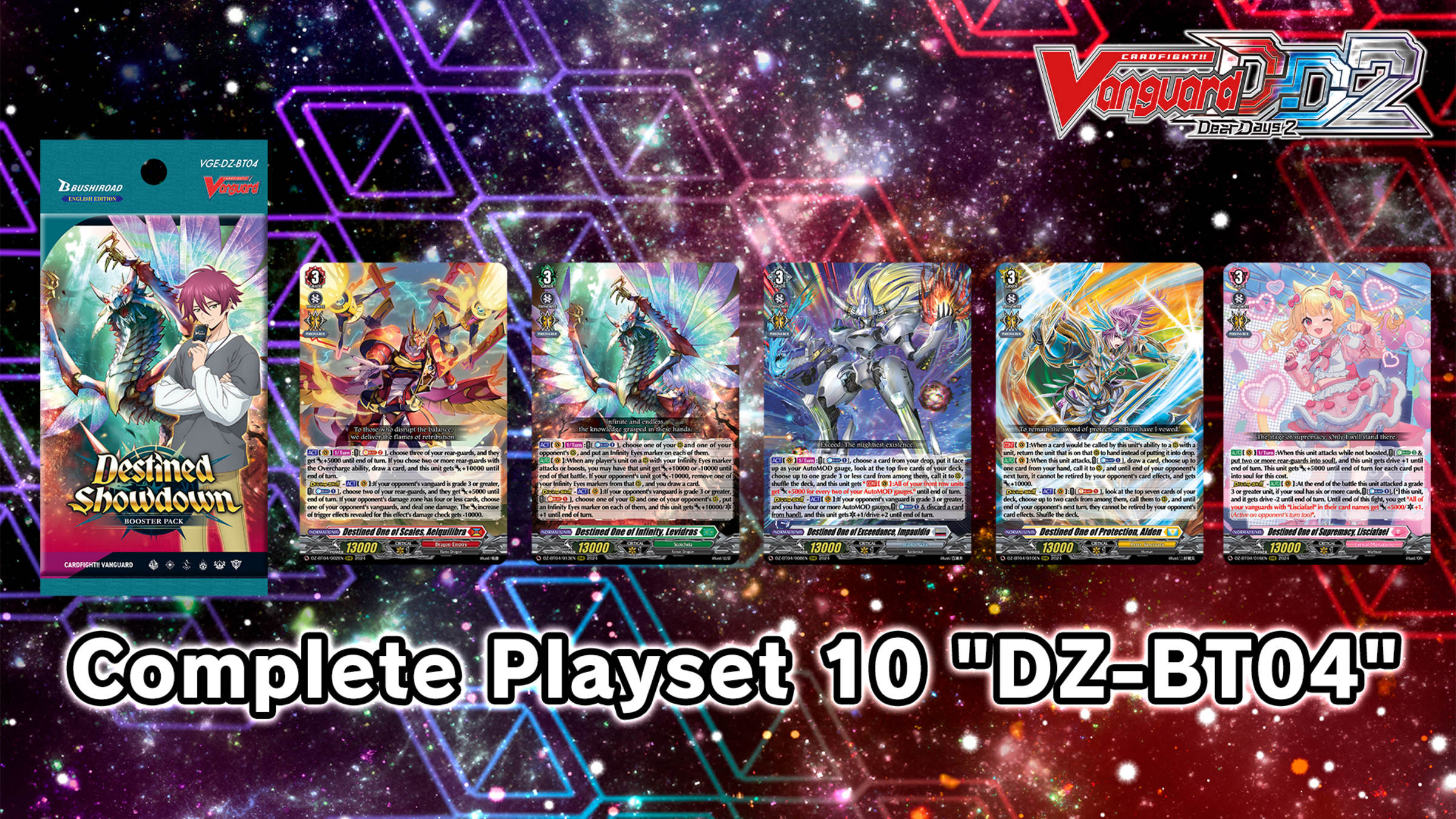 Cardfight!! Vanguard DD 2:Complete Playset 10 "DZ-BT04" para Nintendo Switch - Sitio Oficial de ...