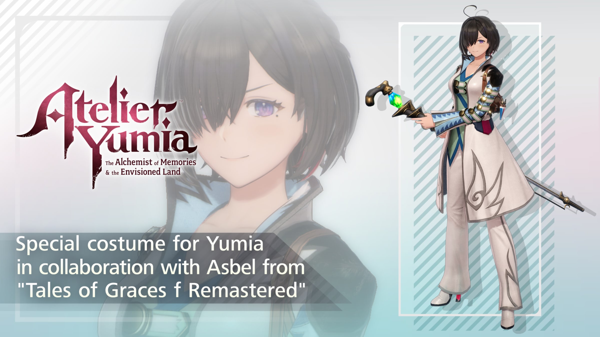 Special costume for Yumia in collaboration with Asbel from "Tales of ...