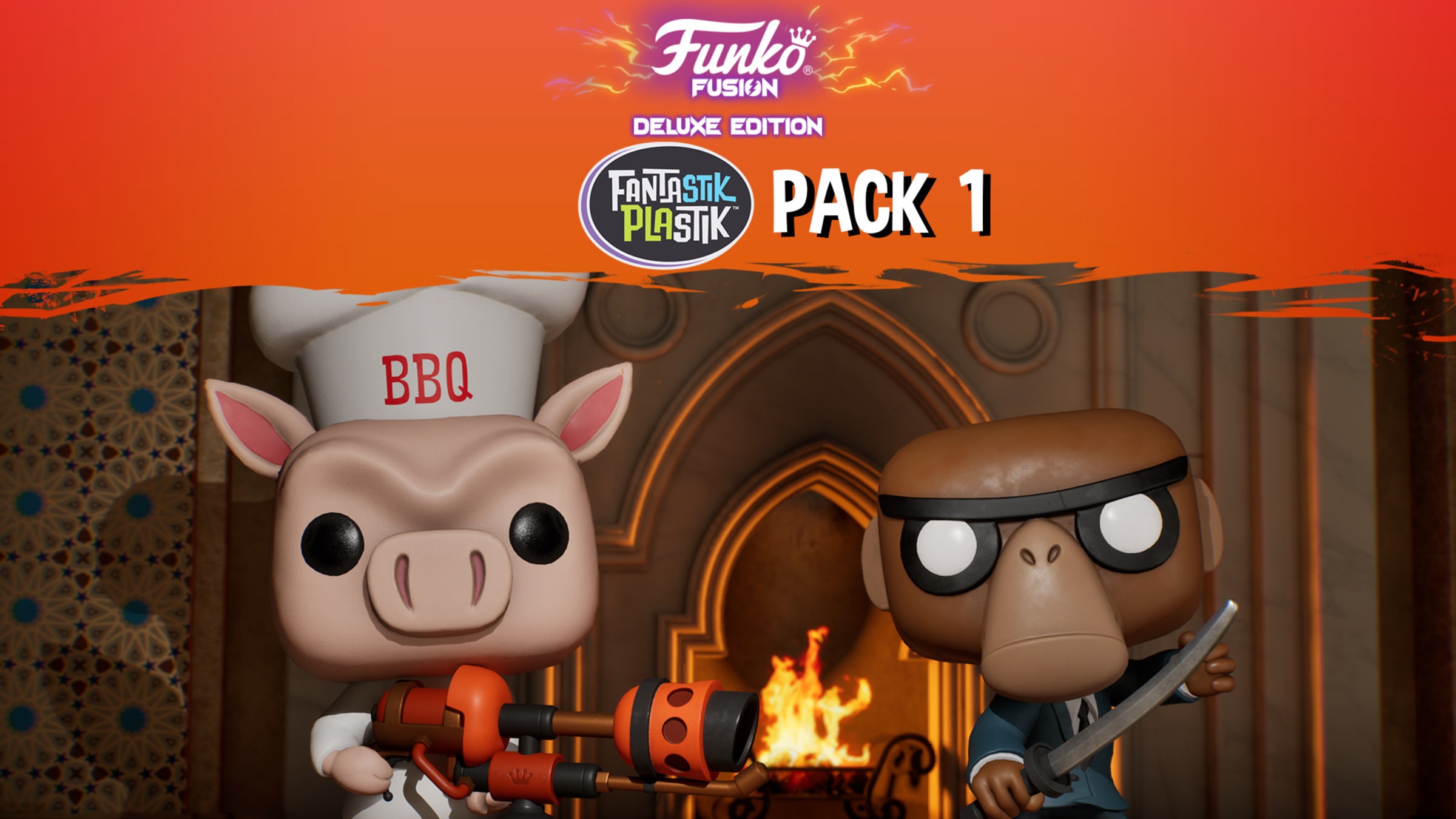 Funko Fusion Deluxe Edition - Fantastik Plastik Pre Order Bonus Pack 1 ...