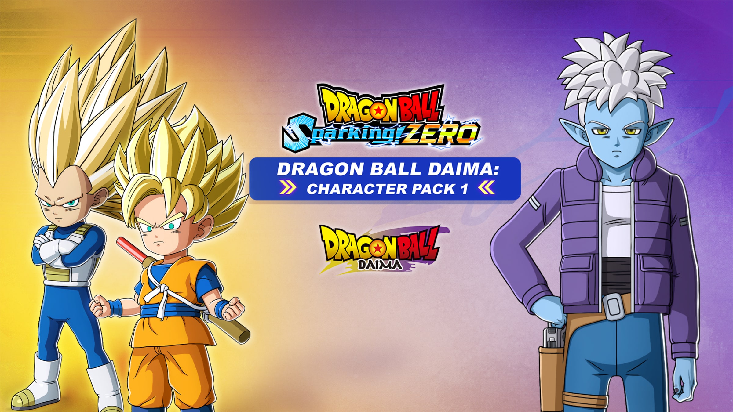 DRAGON BALL: Sparking! ZERO - Dragon Ball DAIMA: Character Pack 1 for ...