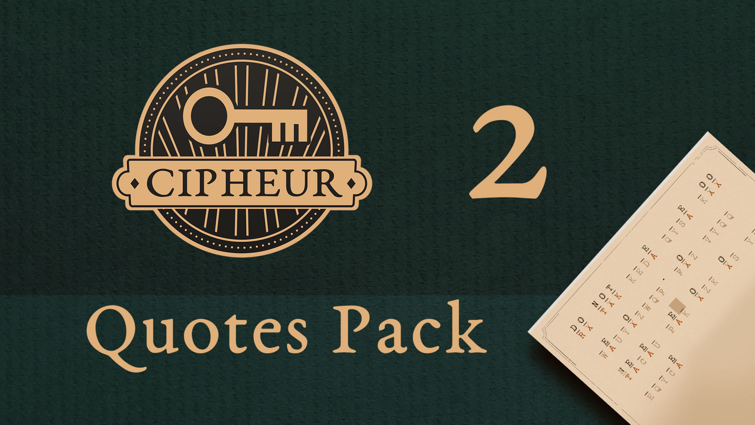 Cipheur: Quotes Pack 2 for Nintendo Switch - Nintendo Official Site