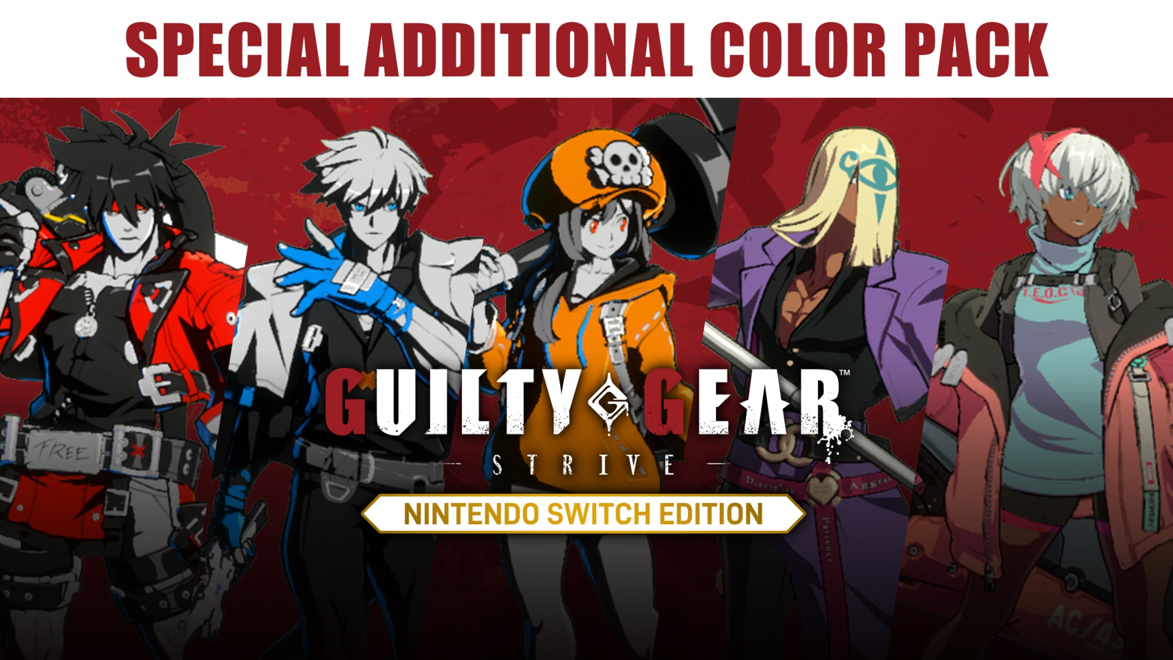 GGST Additional Character Color Pack for Nintendo Switch - Nintendo ...