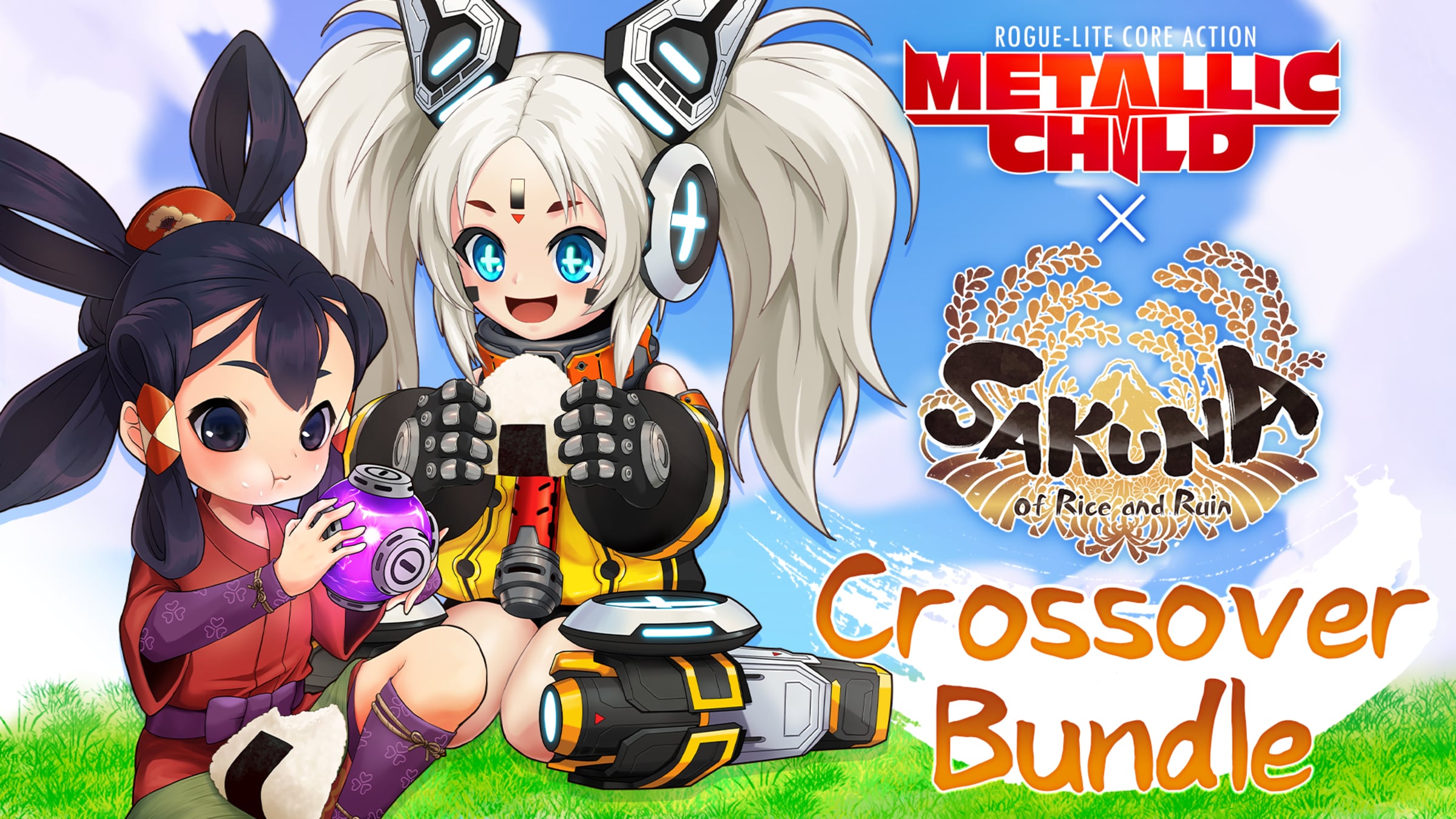 METALLIC CHILD x Sakuna: Of Rice and Ruin Crossover Bundle for Nintendo ...
