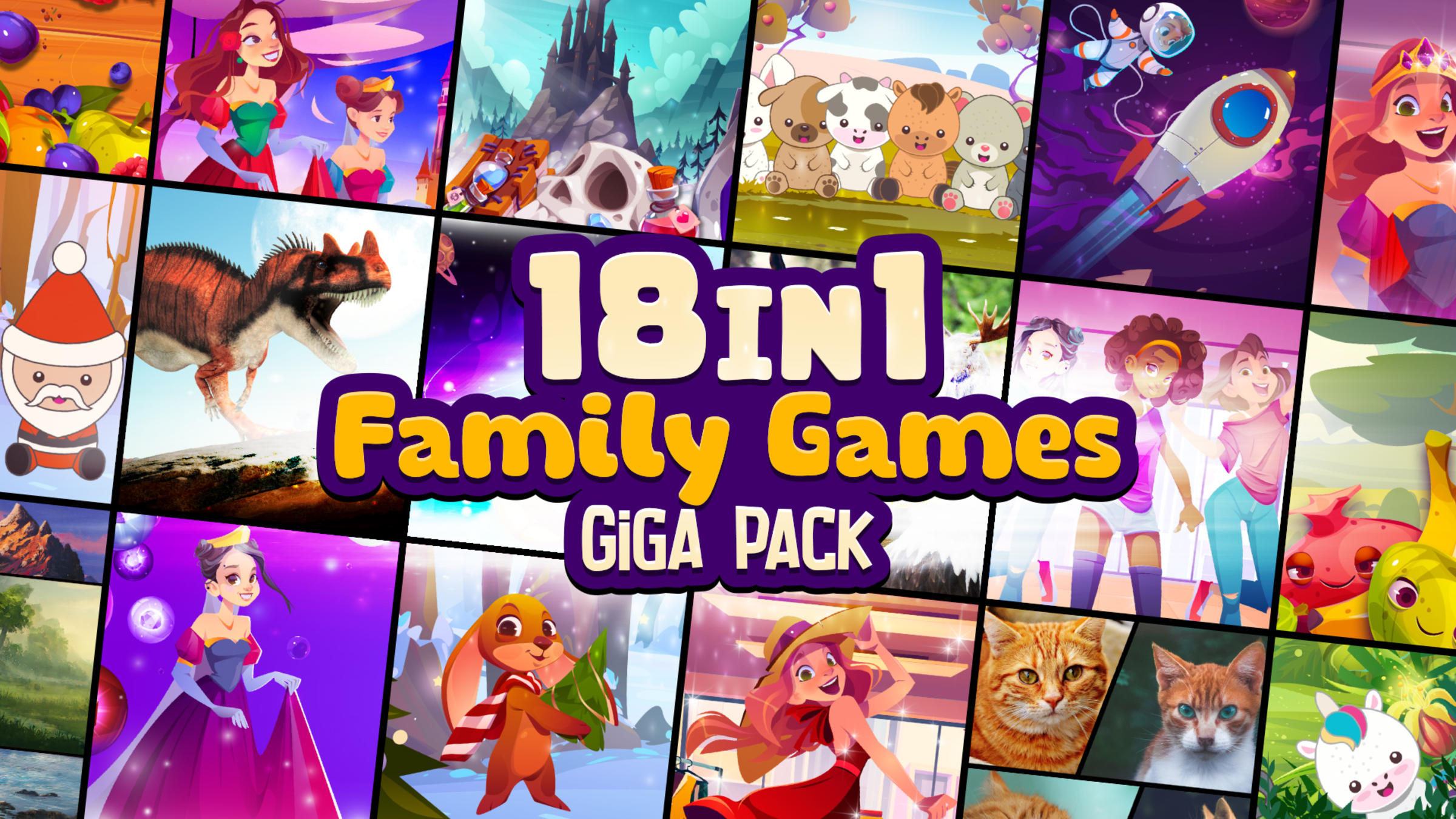 18 in 1: Family Games Giga Pack for Nintendo Switch - Nintendo Official ...