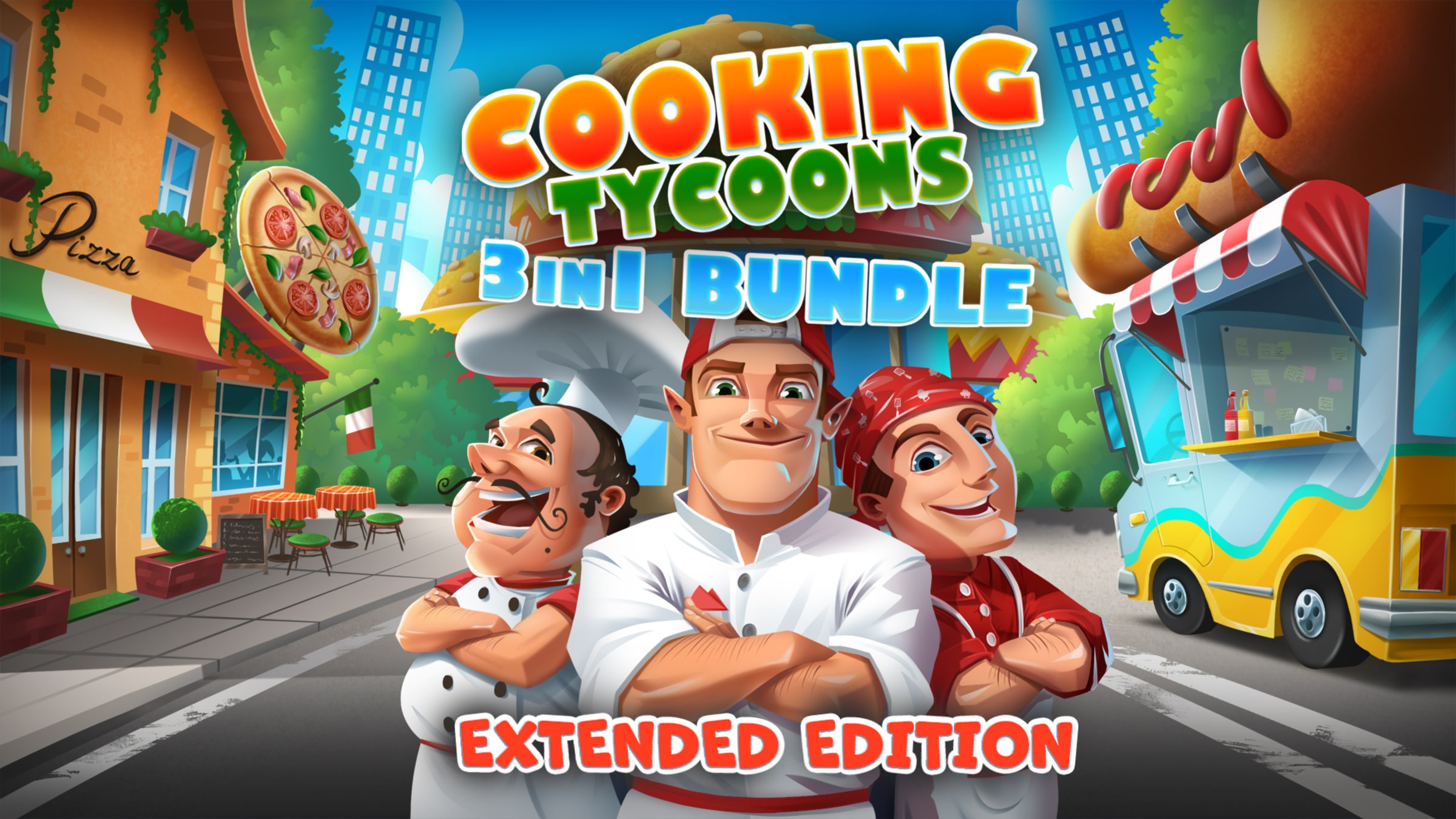 Cooking Tycoons - 3 in 1 Bundle Extended Edition for Nintendo Switch ...