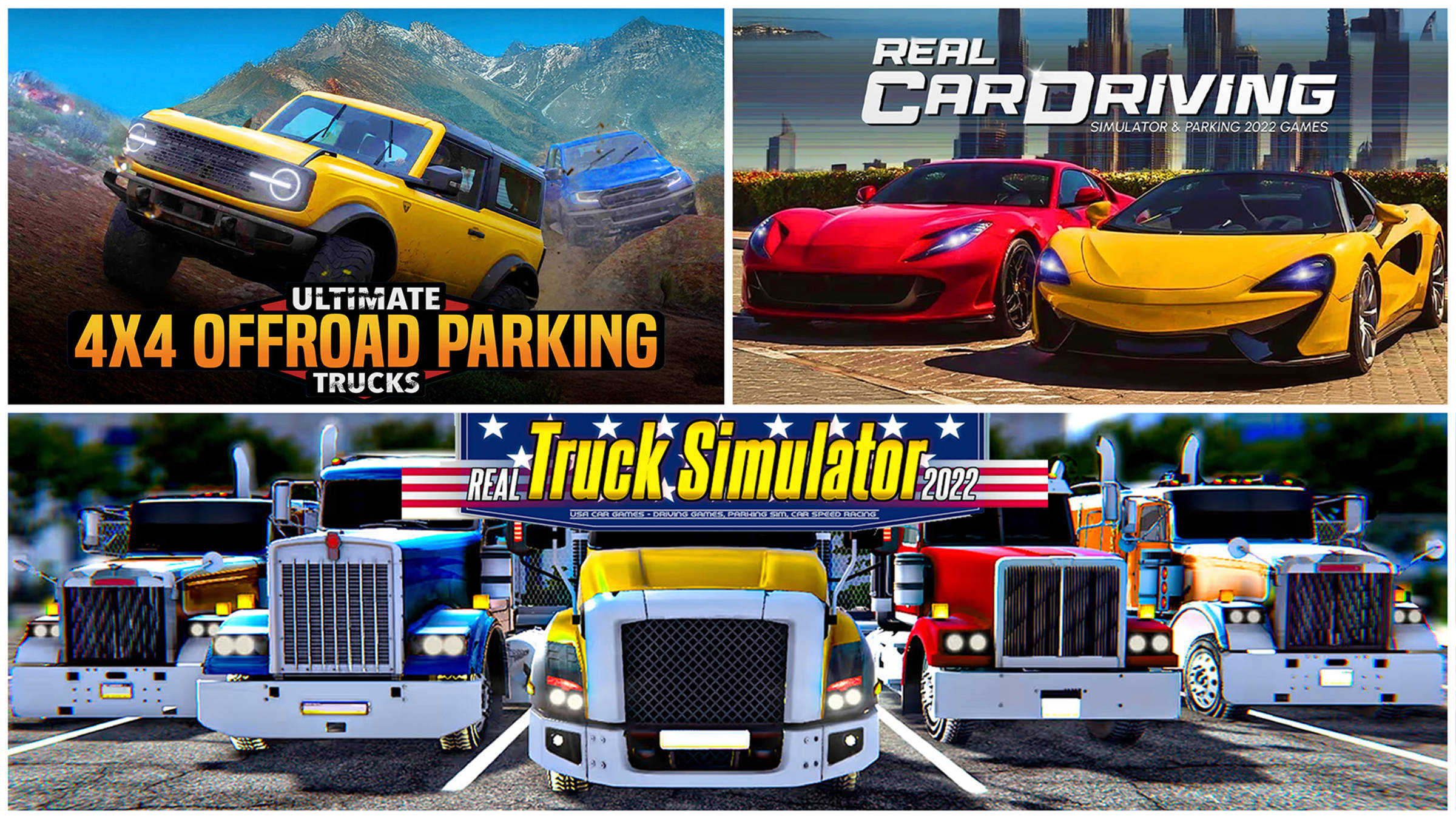 Real Truck Simulator USA & Ultimate 4x4 Offroad & Real Car Driving ...