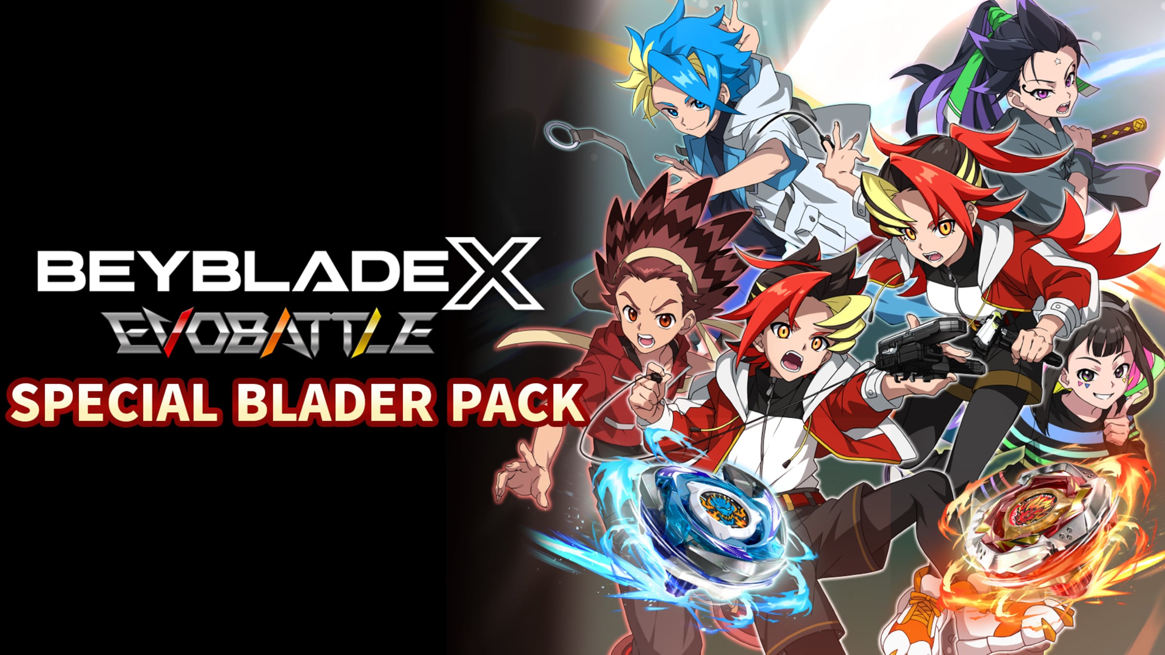 BEYBLADE X EVOBATTLE SPECIAL BLADER PACK pour Nintendo Switch - Site Officiel Nintendo pour Canada