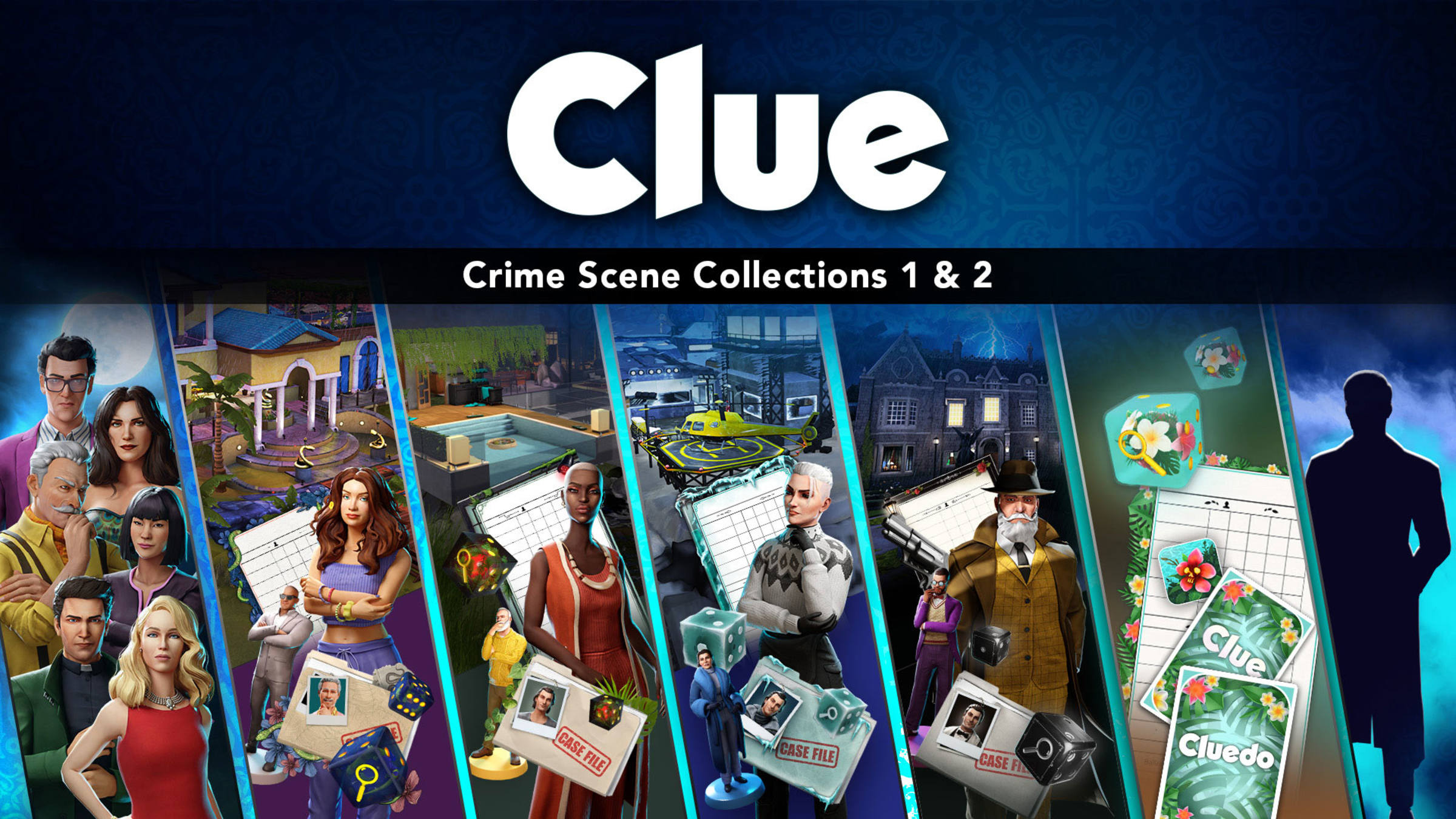 Clue: Crime Scene Collections 1 & 2 for Nintendo Switch - Nintendo ...
