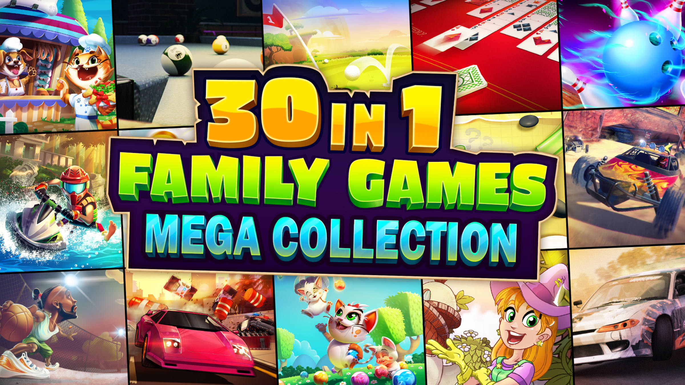 30 in 1 Family Games Mega Collection for Nintendo Switch - Nintendo ...