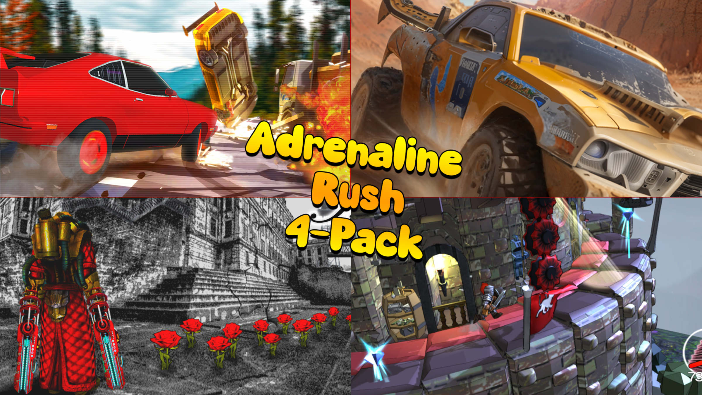 Adrenaline Rush 4‑Pack pour Nintendo Switch - Site Officiel Nintendo ...