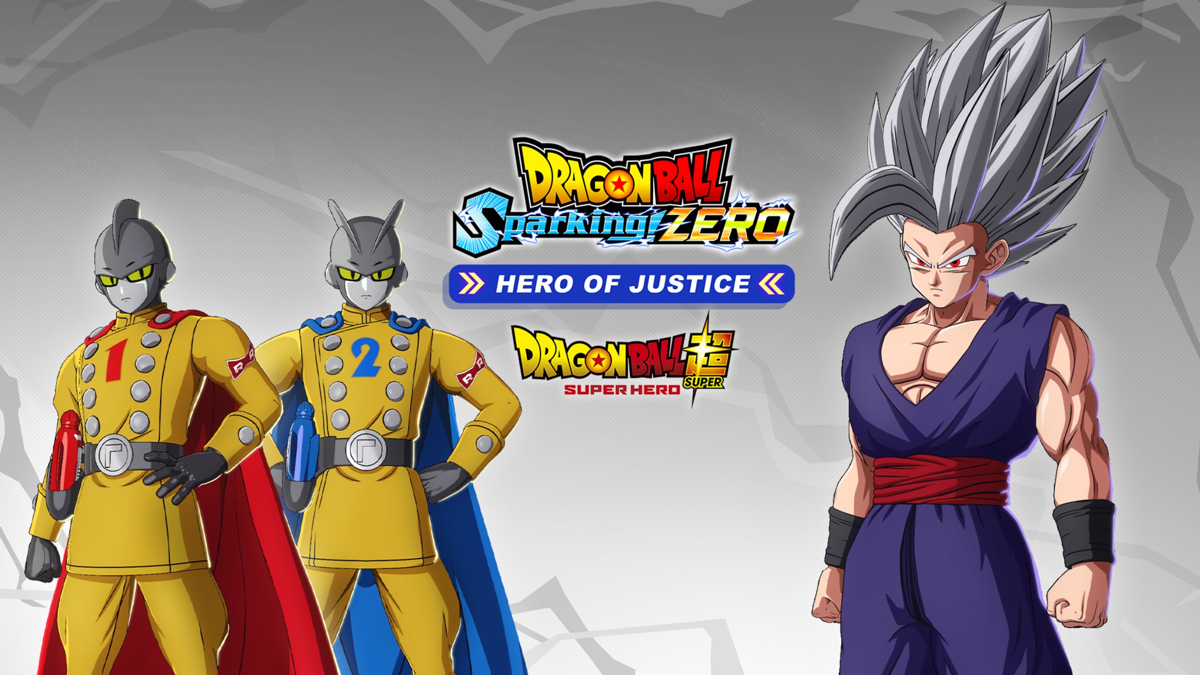 Pacote HERÓI DA JUSTIÇA do DRAGON BALL: Sparking! ZERO para Nintendo ...