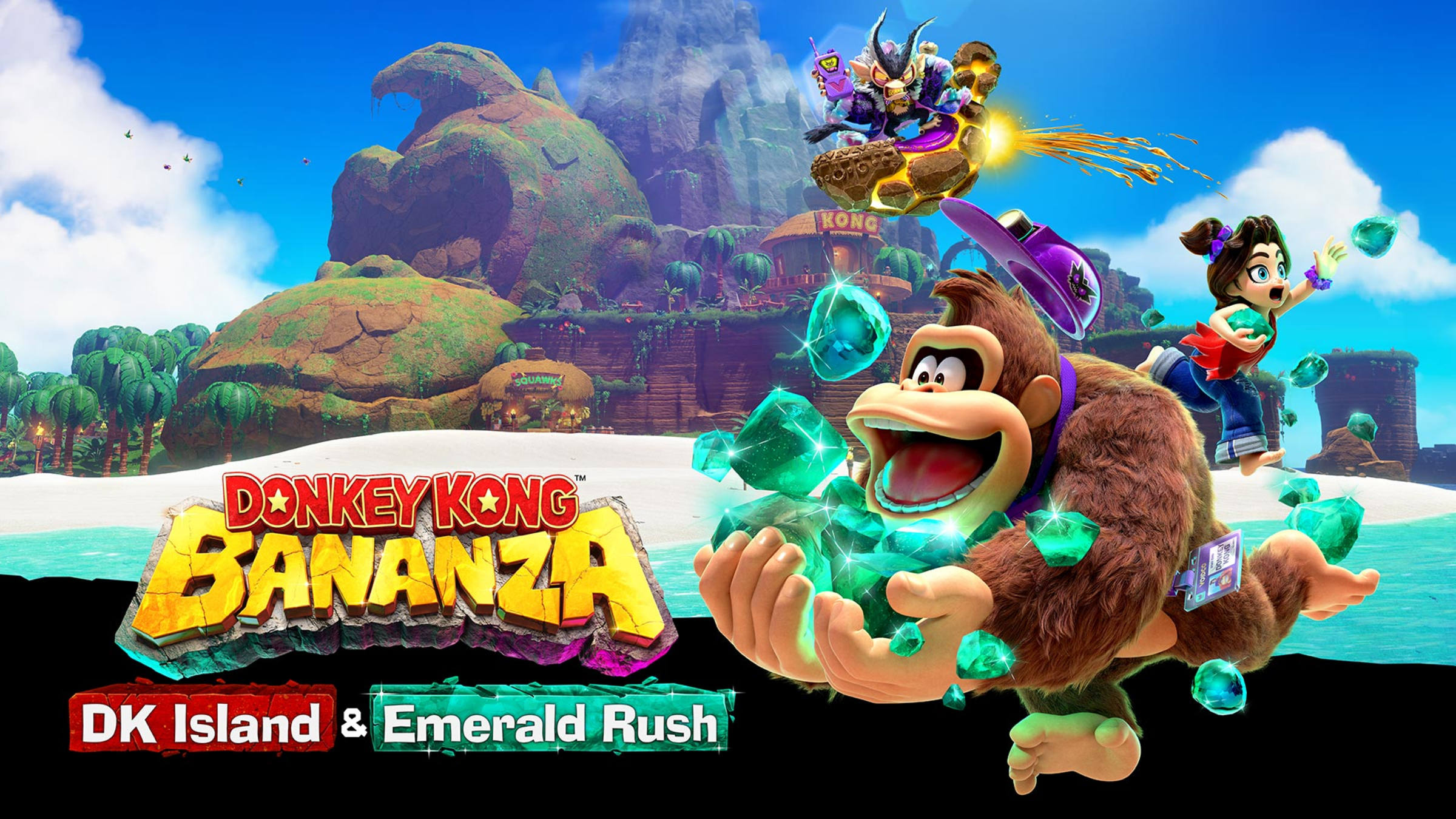 Donkey Kong™ Bananza: DK Island & Emerald Rush for Nintendo Switch 2 - Nintendo Official Site