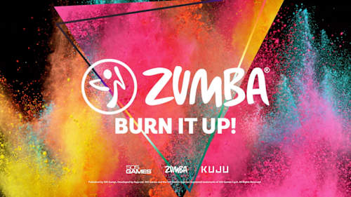 red zumba background