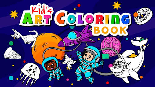 coloring book software for kids