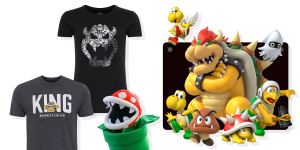 Shop for T-shirts, games, and more featuring baddies from the Mushroom ...