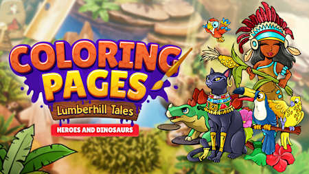 coloring pages lumberhill tales