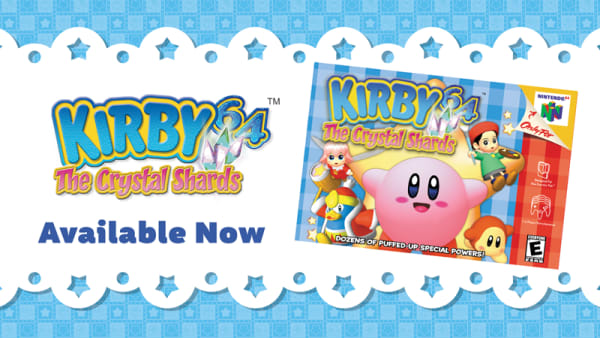 Nintendo Switch Online Expansion Pack Kirby 64 The Crystal Shards is now available News Nintendo Official Site
