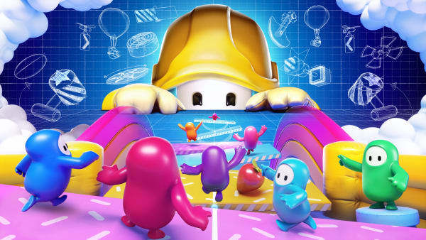 fall guys background