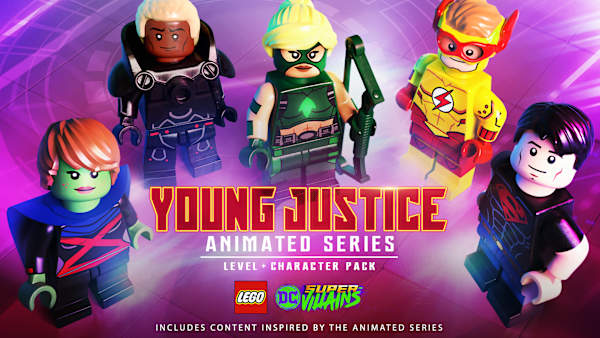 Lego Dc Supervillains Young Justice Animated Series Dlc