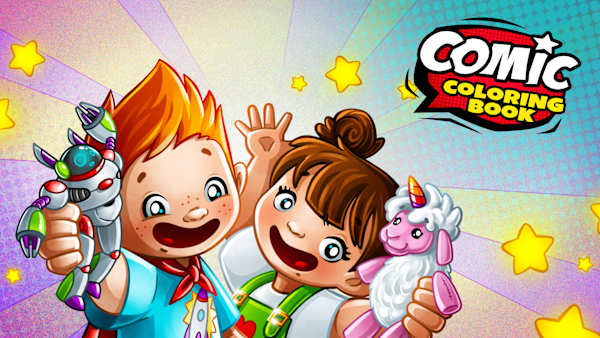 super why coloring book