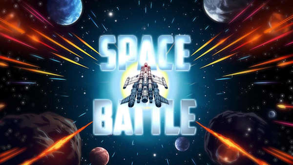 space battle clip