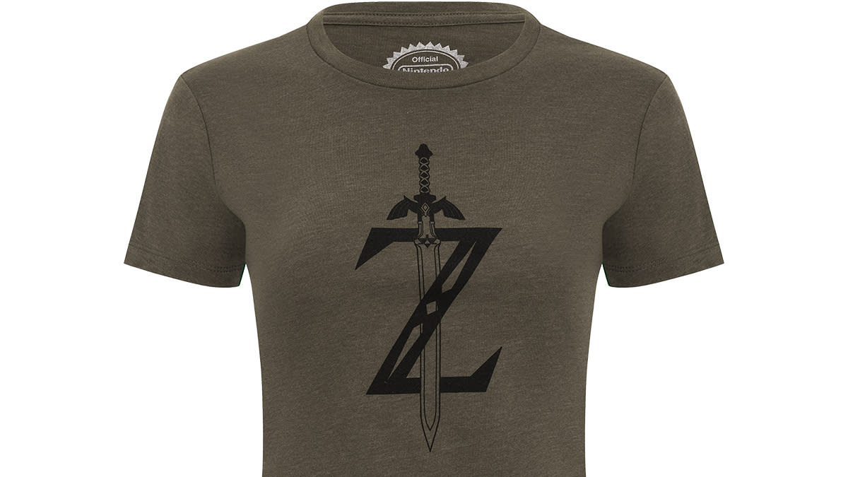 The Legend of Zelda™ - Sword Logo T-Shirt (Women's Cut) - 2XL ...