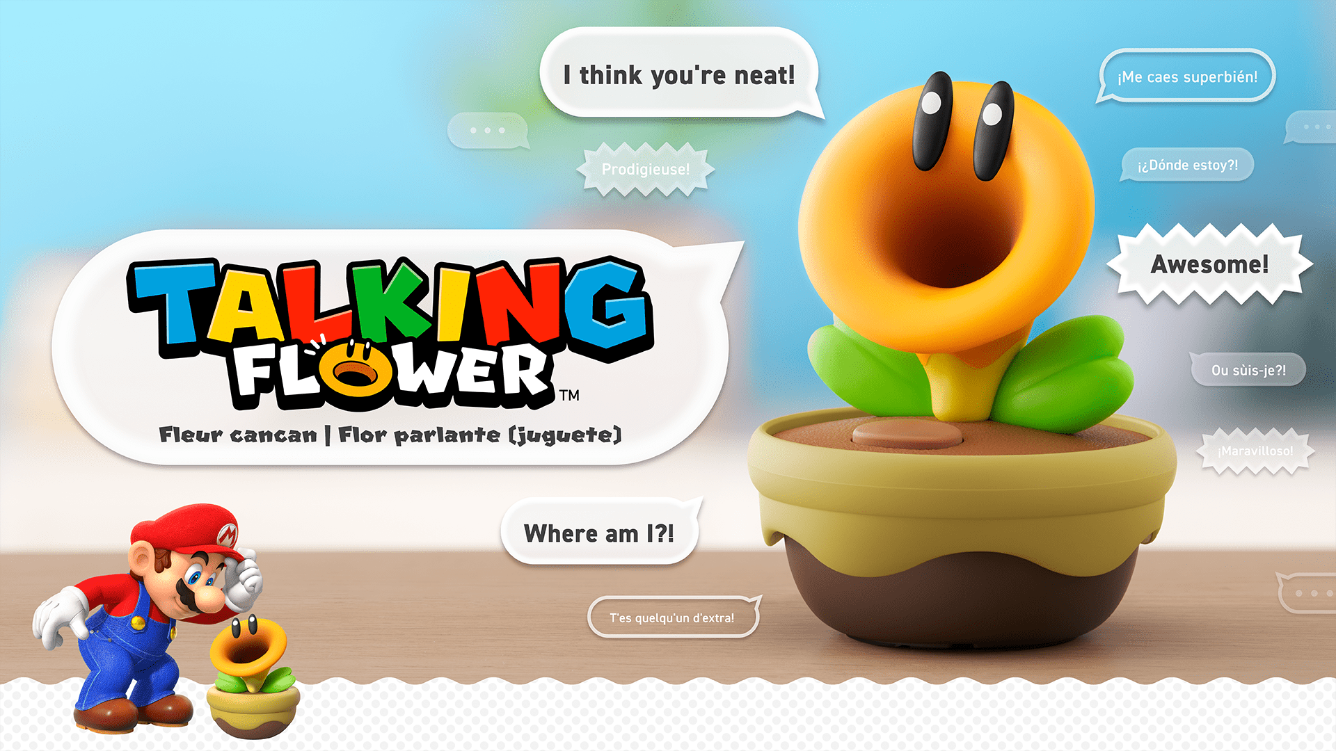 Talking Flower™ - Nintendo Official Site for Canada