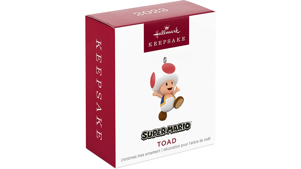 Hallmark Keepsake Mini Christmas Ornament (Nintendo Super Mario™ Toad ...