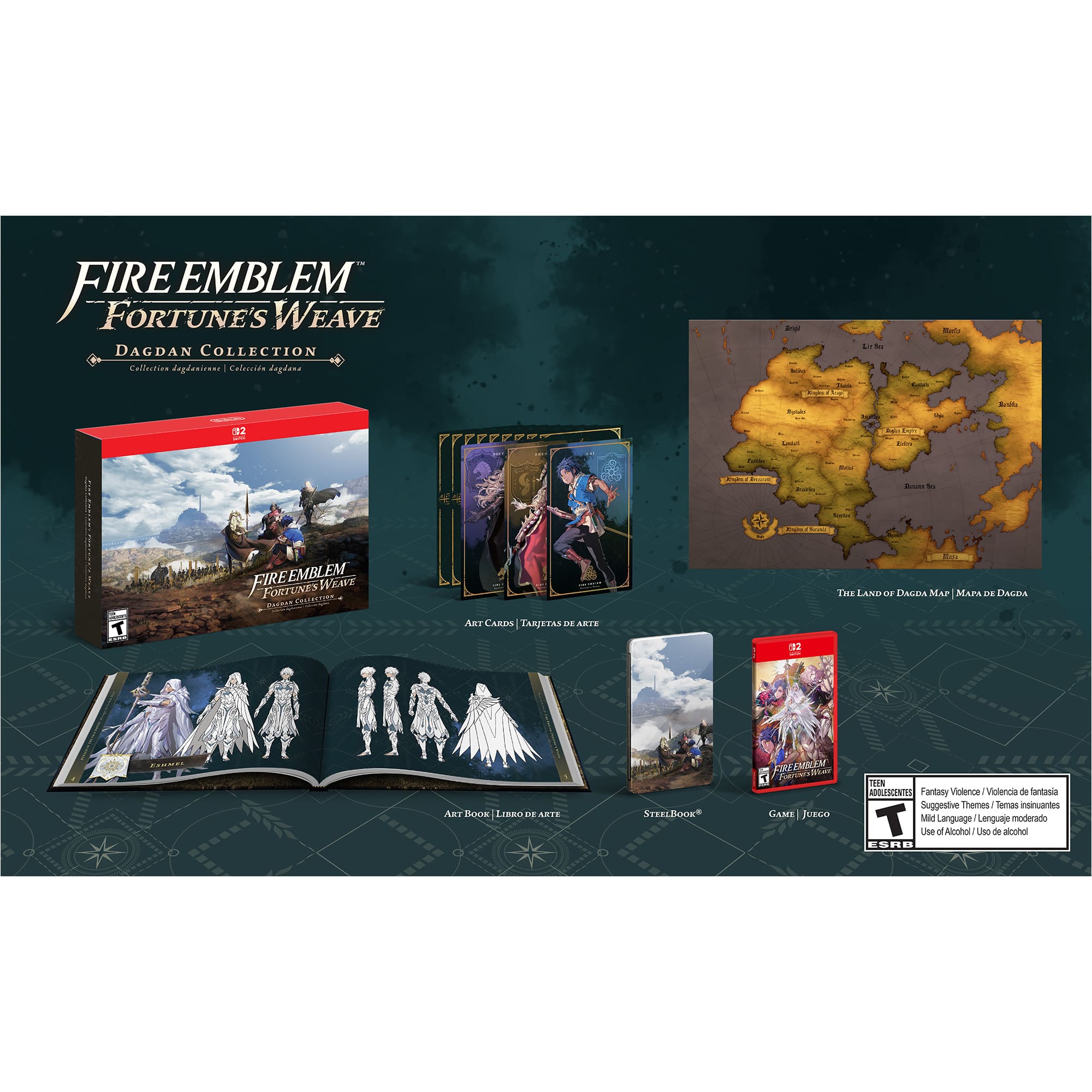 Fire Emblem: Fortune's Weave Dagdan Collection for Nintendo Switch 2 ...
