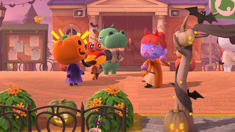 Get ready for a fa-boo-lous Halloween in the Animal Crossing: New ...