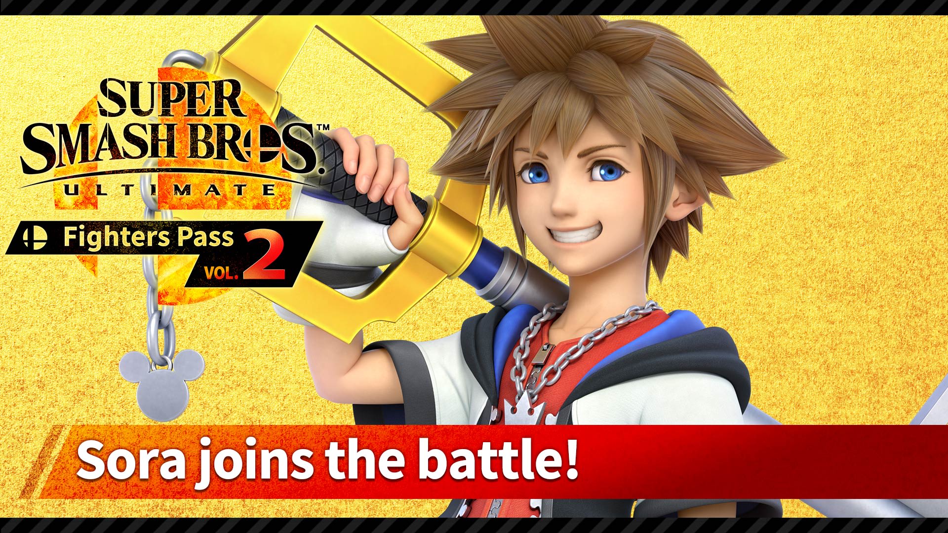 Sora joins the battle with Challenger Pack 11, now available for Super Smash Bros. Ultimate ...