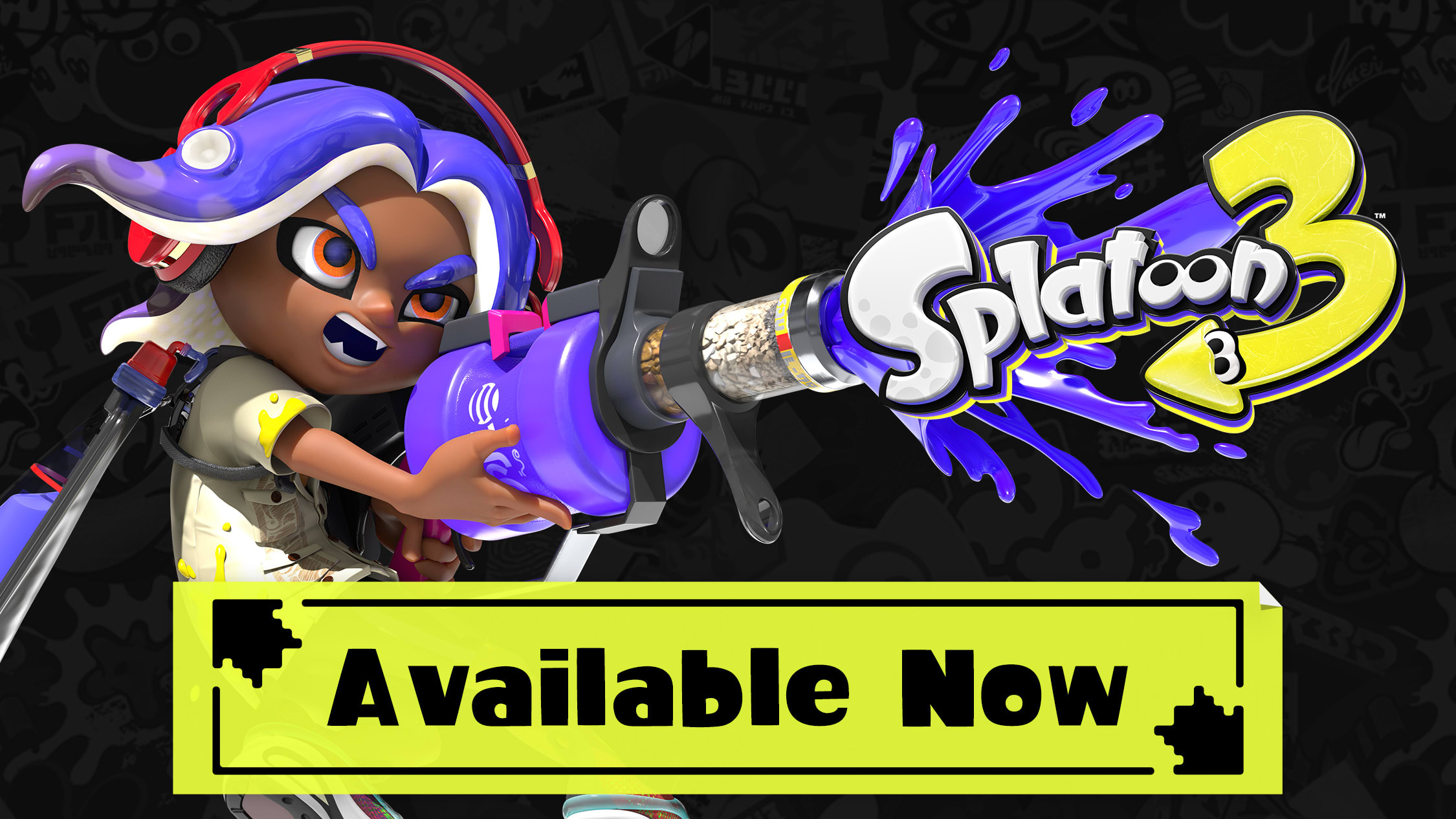 Splatoon 3 is available now for Nintendo Switch