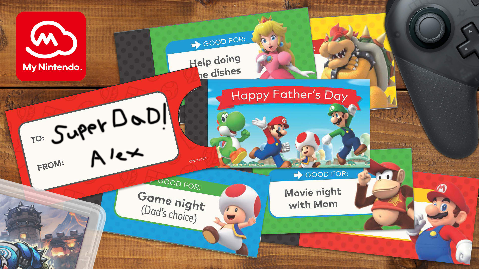 Happy Father’s Day to all the top pops out there from Nintendo! - News ...