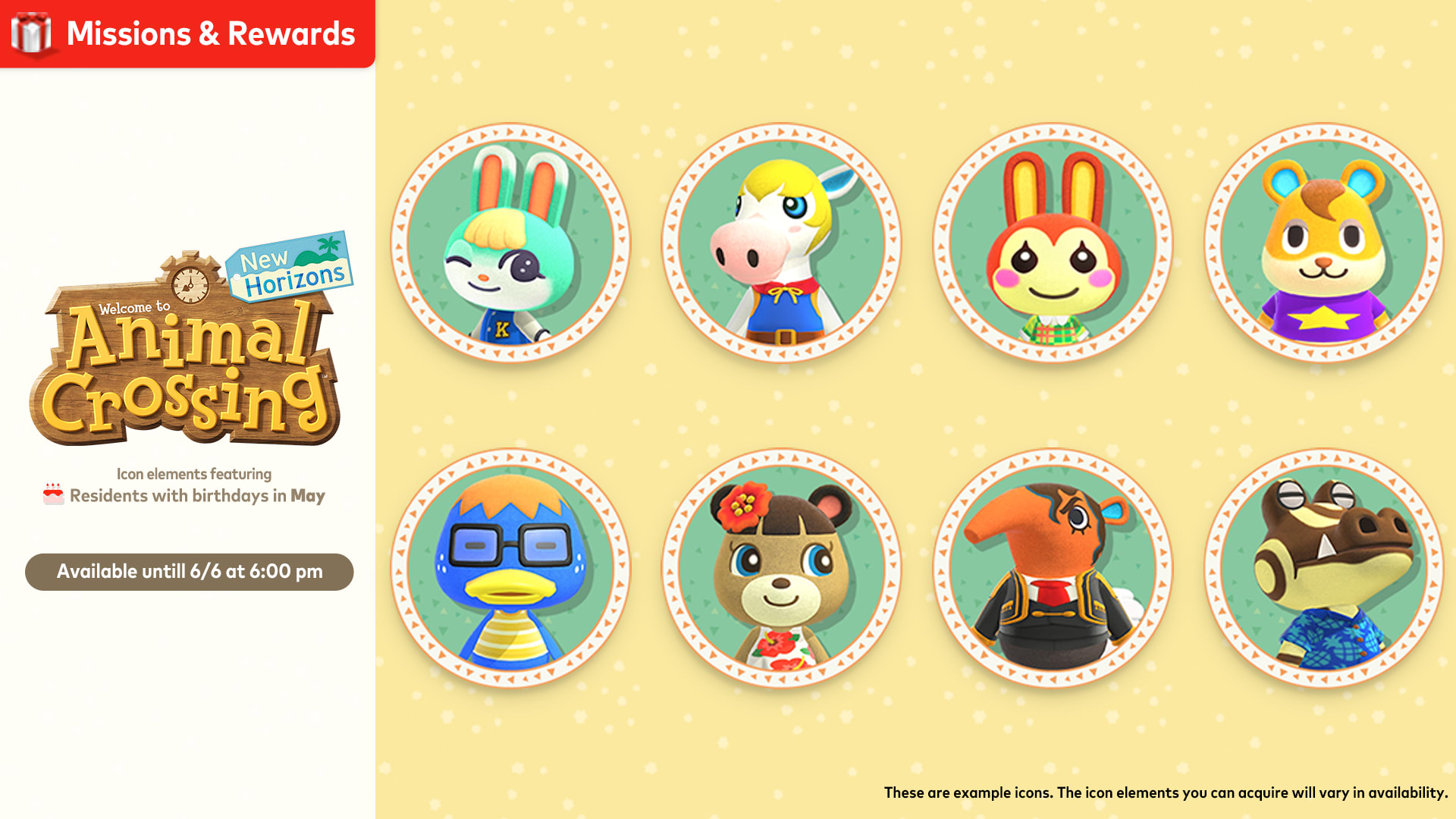 Missions and Rewards What's new in May! - News - Nintendo Official Site ...