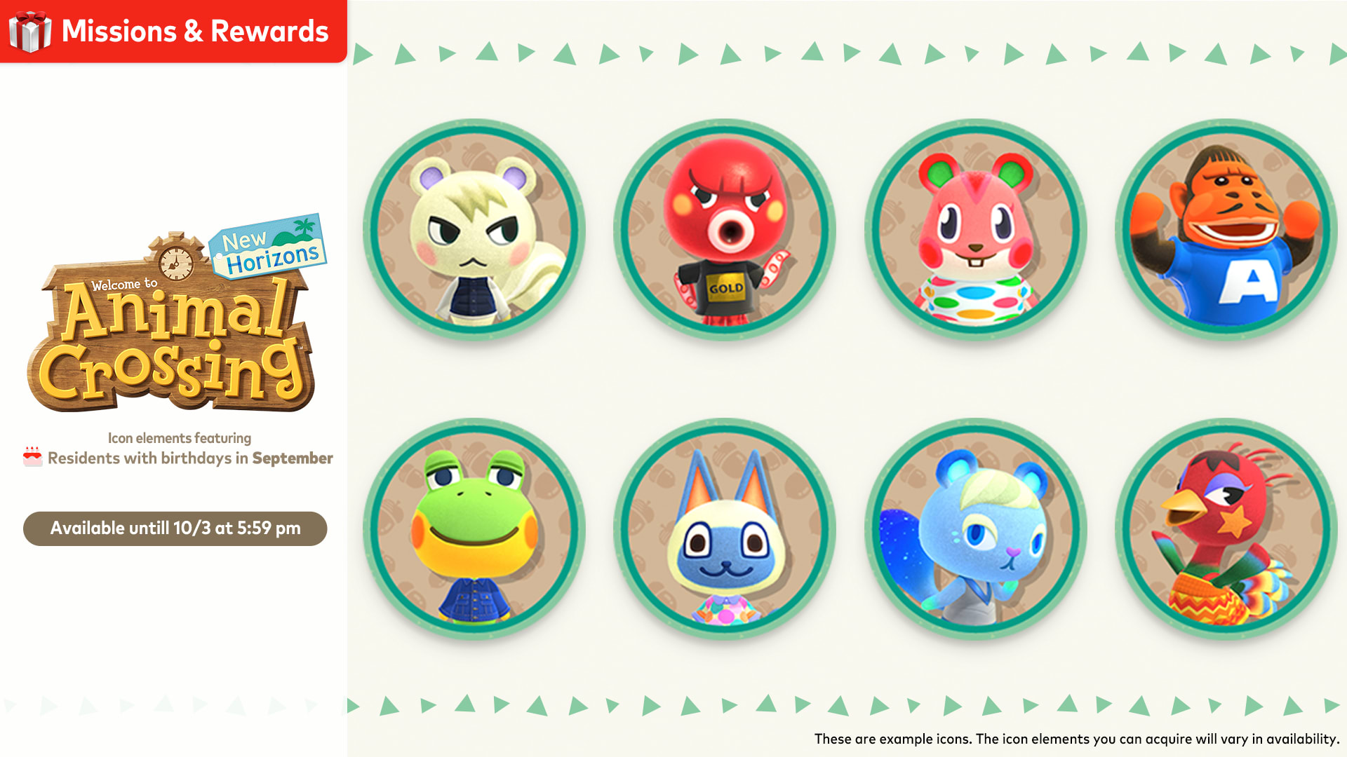 Missions and Rewards: What's new in September! - News - Nintendo ...