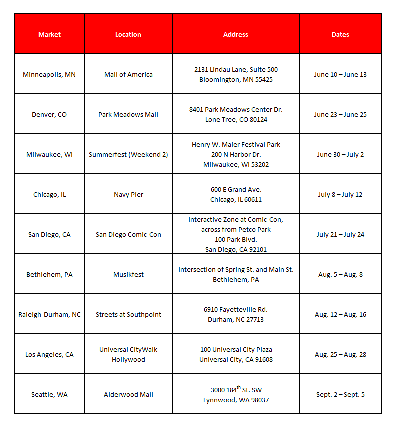 Nintendo Hits the Road This Summer With an Interactive Nintendo Switch ...