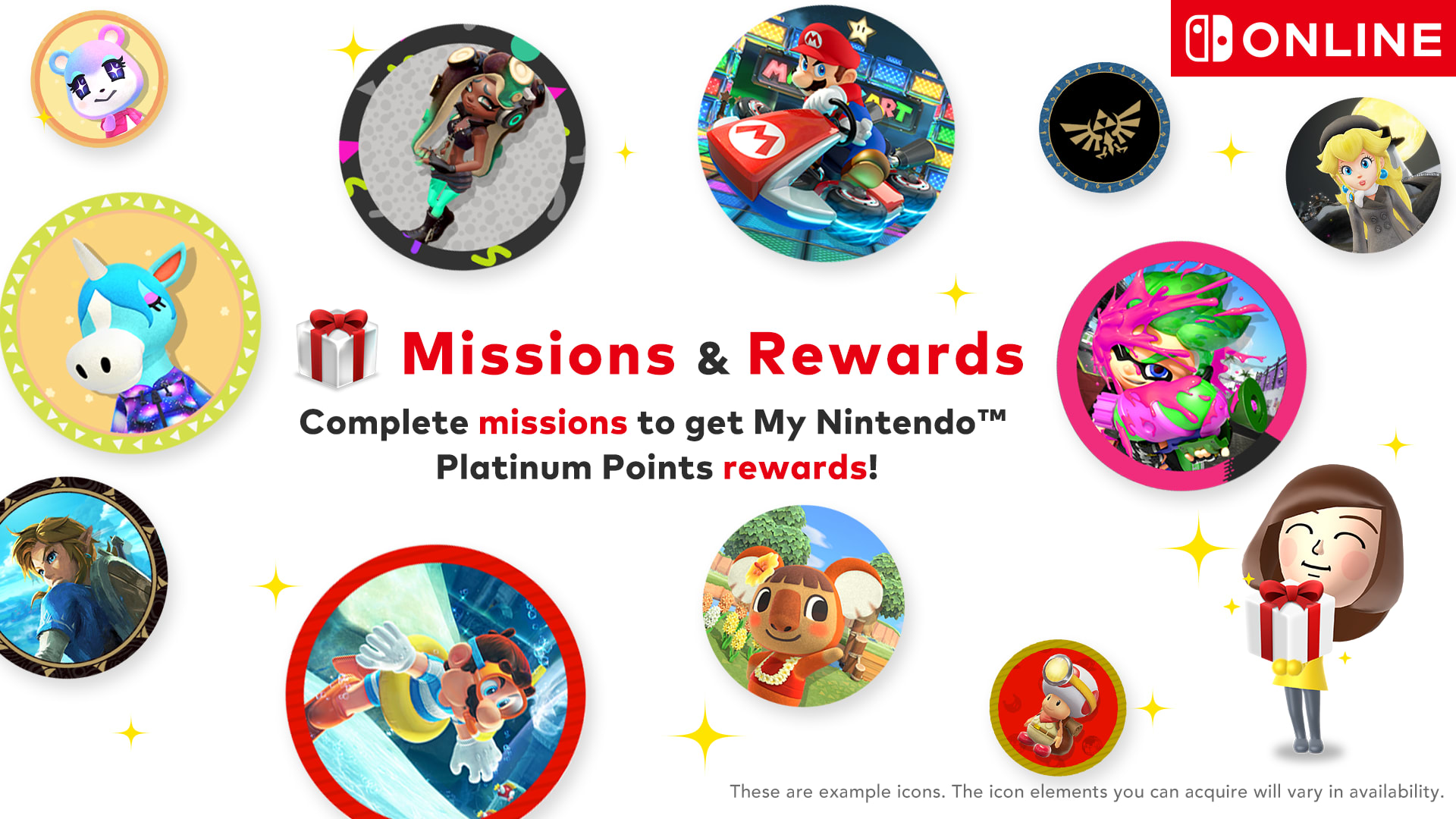 Nintendo – News – Customize your icon elements