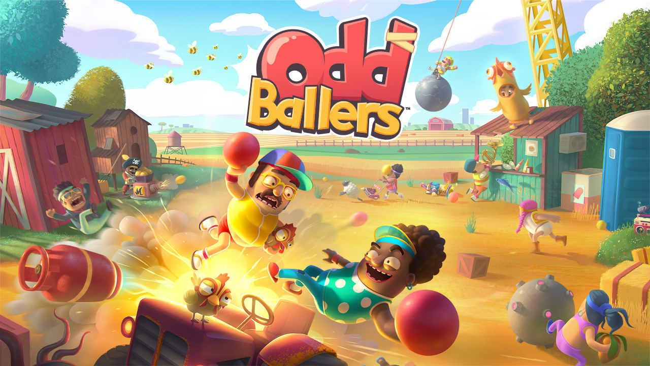 Dodge and throw your way to victory in OddBallers™ for the Nintendo ...