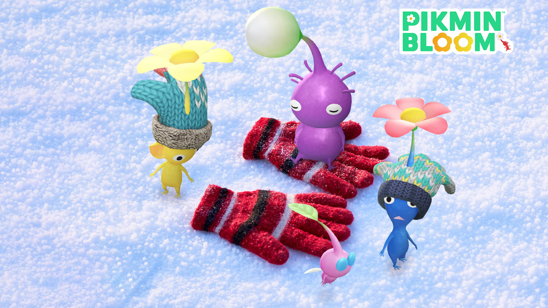 Pikmin Bloom holiday event 2023 brings additional Mitten Decor Pikmin ...