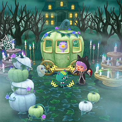 Ghosts, ghouls, and gourds this Halloween in Animal Crossing: Pocket ...