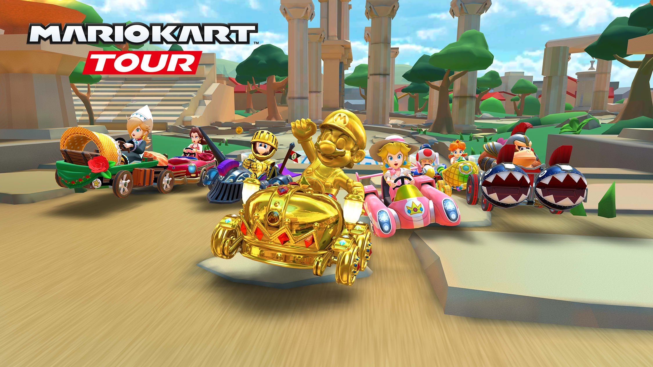 The Anniversary Tour begins in the Mario Kart Tour game