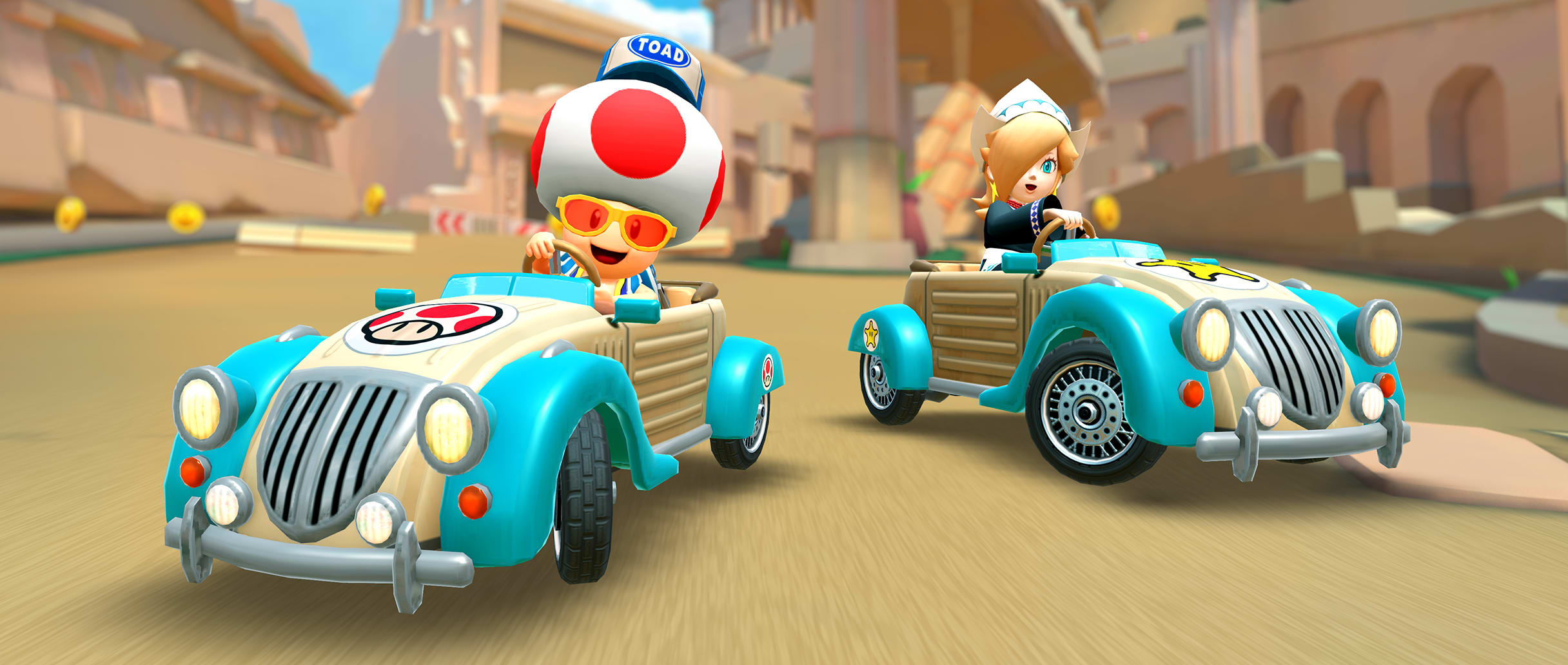All-new course, Athens Dash, arrives to the Mario Kart Tour game