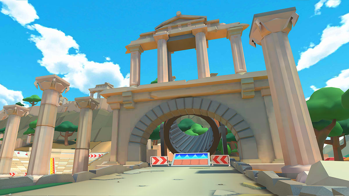 All-new course, Athens Dash, arrives to the Mario Kart Tour game