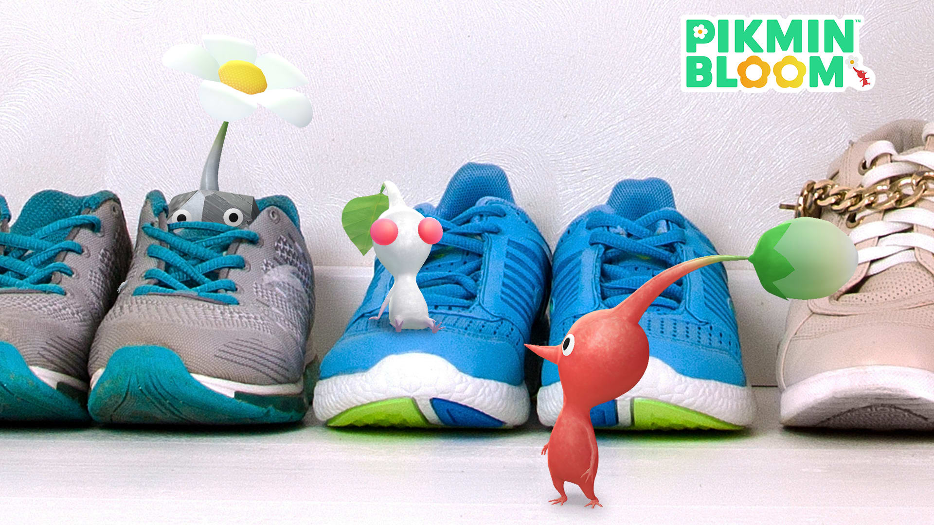 Pikmin Bloom adds Event Challenges and Sneaker Keychain Decor Pikmin